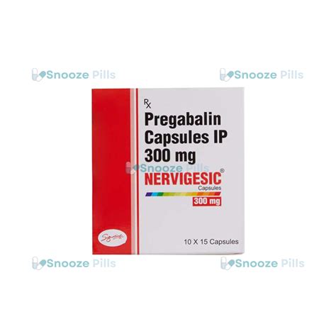 Pregabalin Capsules Ip Snooze Pills