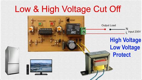 High Voltage Protection Circuit Diagram Over Voltage And Und