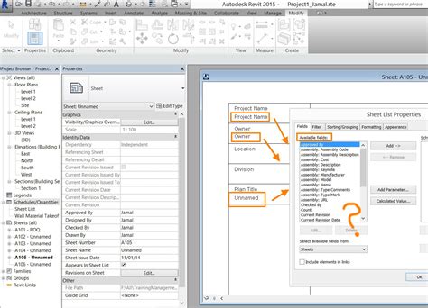 How To Fill The Identity Data For Multiple Sheets In One Go In Revit Autodesk Community