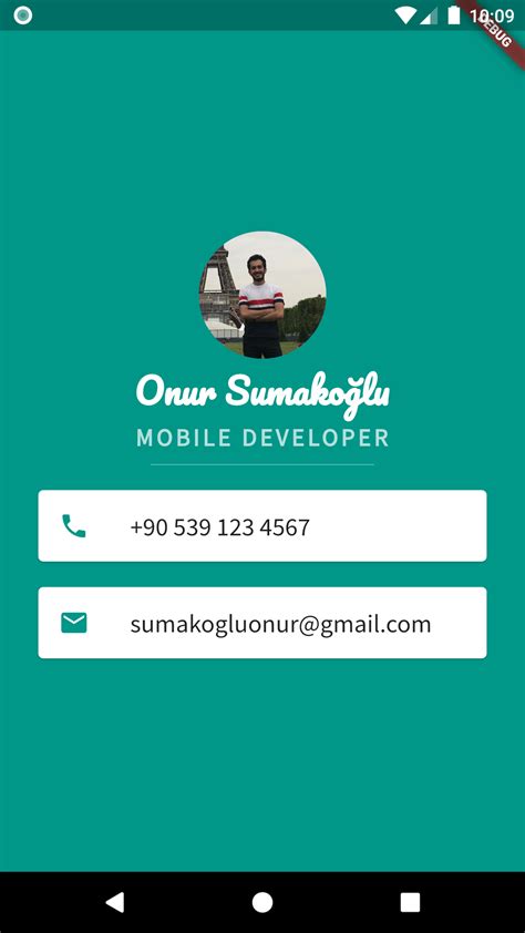 GitHub Onursumakoglu My Card Flutter