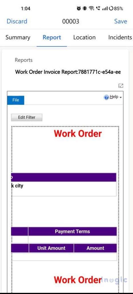 execute ssrs report using javascript in dynamics 365 field service