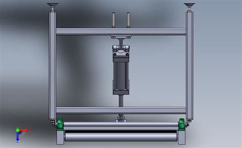 翻板机 Solidworks 2014 模型图纸下载 懒石网
