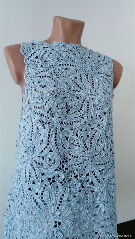 Кофты и свитера ручной работы Туника Наталья Ярмарка Мастеров Ирландское кружево туника