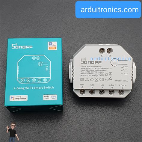 Sonoff Dual R3 Wifi Smart Switch เปิด ปิด ผ่าน Wifi ด้วยสมาร์ทโฟน 2