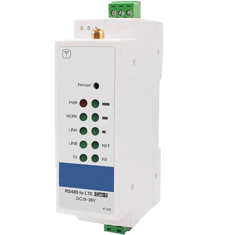 Global 4g Cellular Modem With Rs485 Sms And Din Rail Mount Gaotek