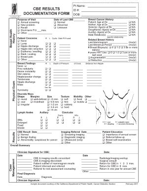 Cbe Results Documentation Form Fill And Sign Printable Template Online