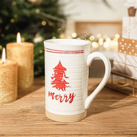 Kubek świąteczny Molly Wysoki Z Choinką 055 L Homla Sklep Empikcom