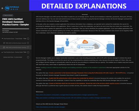 Free Aws Certified Developer Associate Practice Exams Sampler Tutorials Dojo