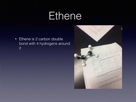 Alkene Molecular Geometric Project 1 17 18 Pdf