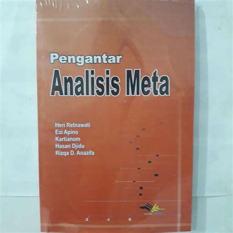 Jual Buku Pengantar Analisis Meta Di Seller Belik Ilmu Rejowinangun Kota Yogyakarta Blibli