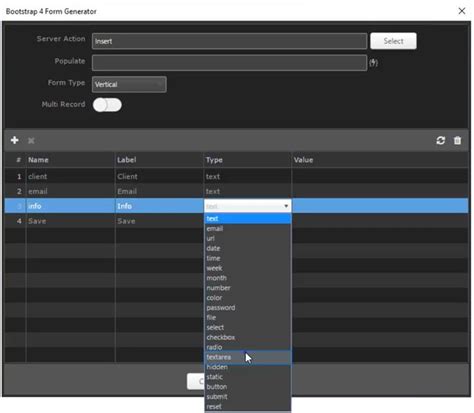 Bootstrap 4 Dynamic Form Generator Extensions Dmxzonecom