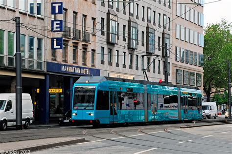 Франкфурт на Майне Duewag R № 038 — Фото — Городской электротранспорт