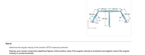 Solved ωAB 8 4rad sDetermine the angular velocity of the Chegg com