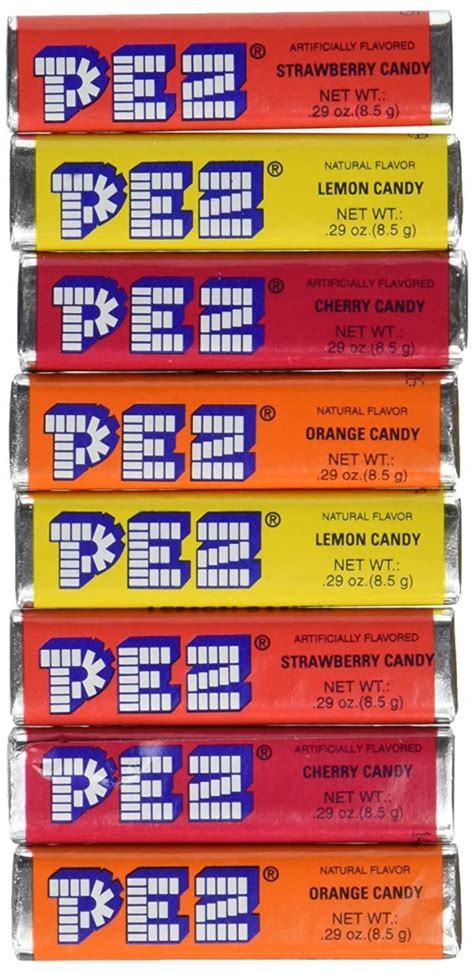 Pez Candy Refill 8 Pack Assorted Fruit Yeagers Sporting Goods