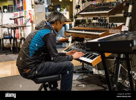 Keyboard And Synth Keys Stock Photo Alamy