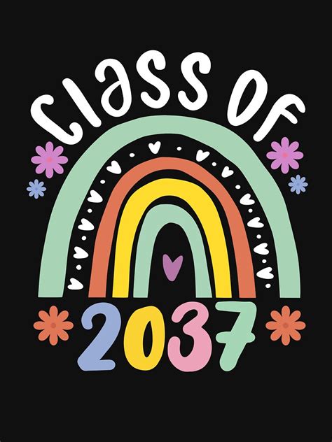 Class Of 2037 First Day Back To School Grow With Me Graduation 2037