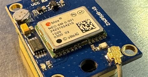 Gps6mv2 Gps Module With Arduino