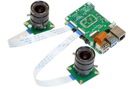 Arducam 12MP 2 Synchronized Stereo Camera Bundle Kit For Raspberry Pi RobotShop