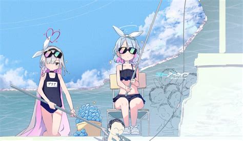 Kilabo Arona Blue Archive Doodle Sensei Blue Archive Plana Blue Archive Sensei Blue