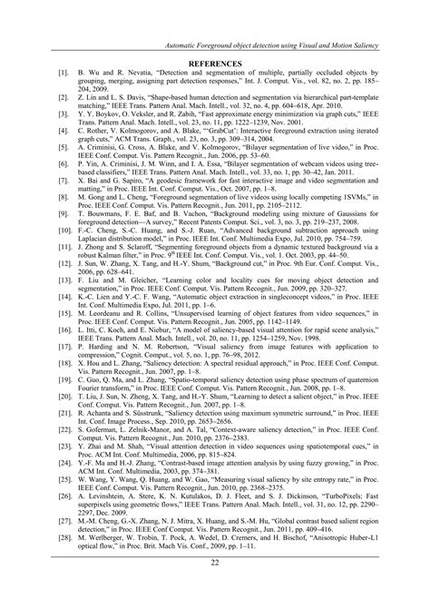 Automatic Foreground Object Detection Using Visual And Motion Saliency