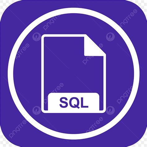 Vector Sql Icon Sql Icons File Format Png And Vector With