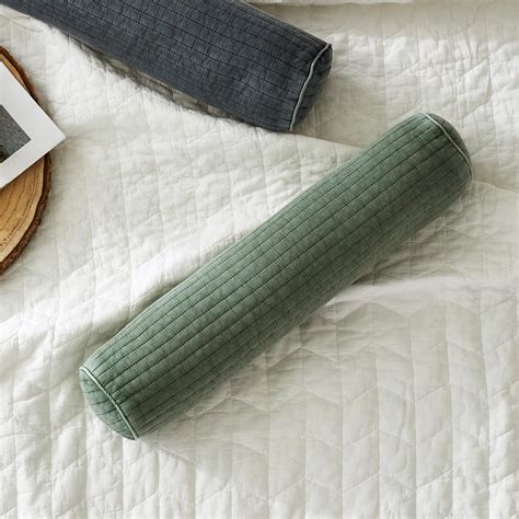 브로즈 피그먼트 원통형 편백베개 42×10r 그린 Cv0423024 모던하우스