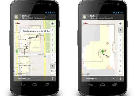 Google Maps For Android Gets Indoor Walking Directions