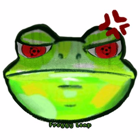 Angry Froggy Sticker - Angry Froggy Frog - Discover & Share GIFs