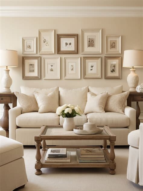 Elevate Your Living Room With Stunning Cream Wall Art