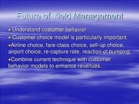 PPT What Is Yield Management PowerPoint Presentation Free Download ID 165125