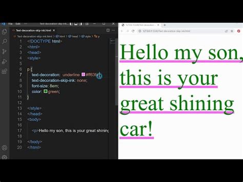 Setting Different Values For The Text Decoration In Css Artofit