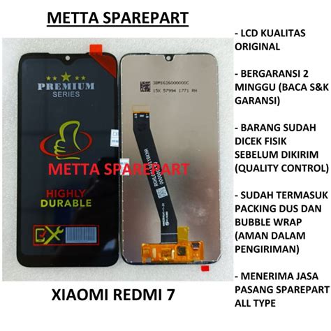 Original OEM LCD Touchscreen Xiaomi Redmi 7 Lazada Indonesia