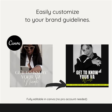 Virtual Assistant Templates Kit Assistant Social Media Templates Website Templates For Va