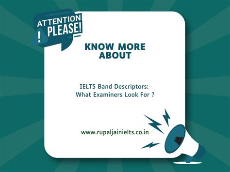 Ielts Band Descriptors What Examiners Look For