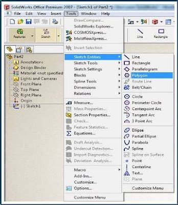 Tutorial Cara Membuat Baut Di SolidWork