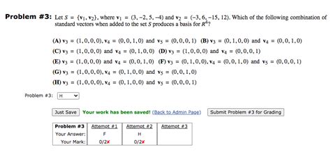 Solved Let S V1 V2 Where V1 3 2 5 4 And Chegg Com