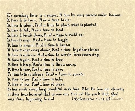 Ecclesiastes 3 Quotes Quotesgram