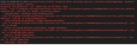 Exception AttributeError Str Object Has No Attribute Type Python