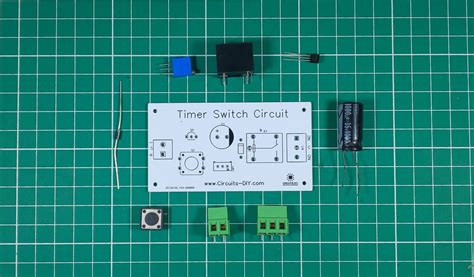 12V Relay Based Timer Switch Circuit Using BC547 Transistor