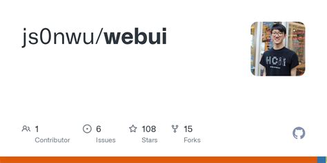 Github Js0nwuwebui