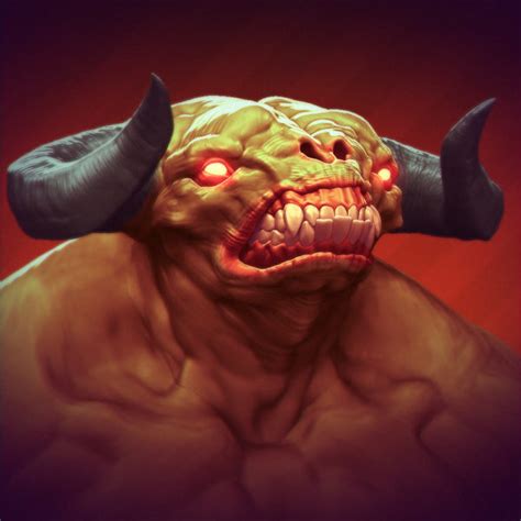 Doom Cyberdemon Fan Art Skillmill