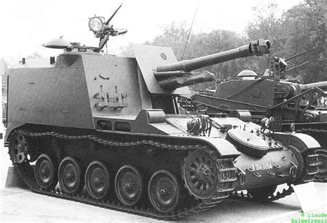 Amx 13 105 Automoteur The Prototype Was Commissioned In 1949 And