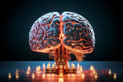 Artificial Intelligence Neural Networks Brain Concept Stock Illustration Illustration Of