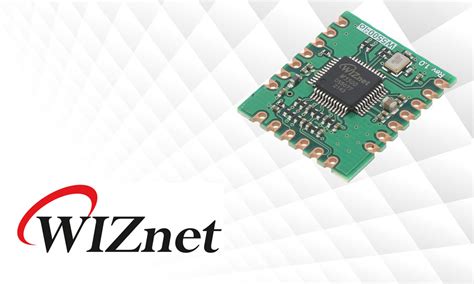 Wiznet Miniature Embedded Network Modules Elektor Magazine