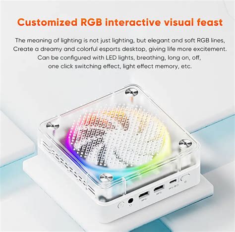 TOPTON Ice Soul Series Mini PC AMD Ryzen HS GB DDR GB NVMe купить TOPTON Россия