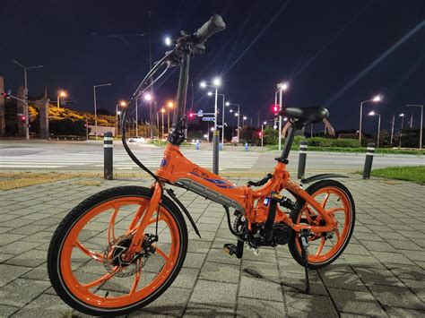 중앙모터20접이식전기자전거 당근 중고거래