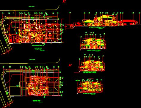 Residential Property DWG Section For AutoCAD Designs CAD