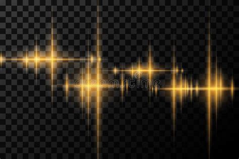 Abstract Music Pulse Background Waveform Of The Frequency And Spectrum Stock Illustration