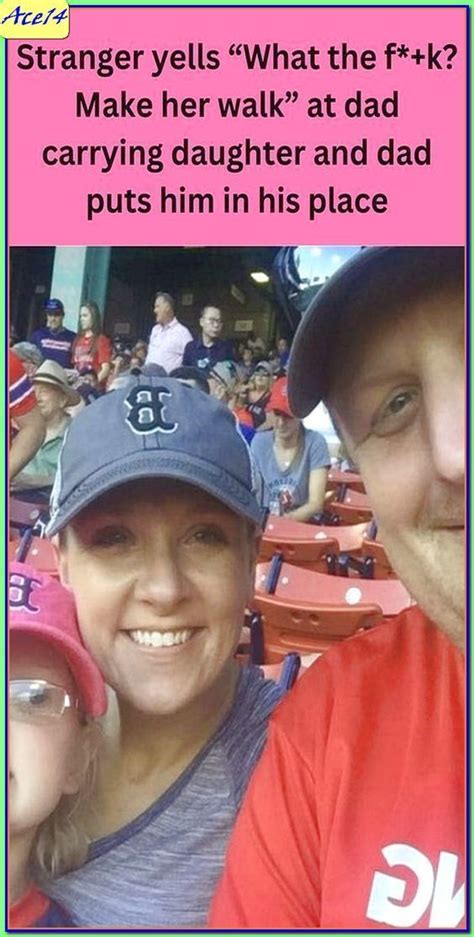 Dad Carrying Daughter Stops As Stranger Yells Make Her Walk Dads Public Relations Stranger
