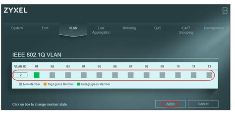 Gs1200xgs1210xgs1250 Configure Basic Setup Vlan Lag Firmware